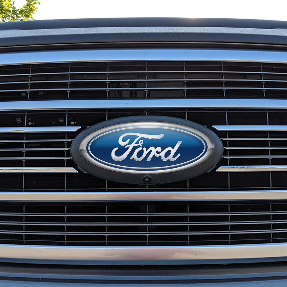 Ford Emblem Silicone Sticker Classic Blue | Domed Emblems | Stickers ...