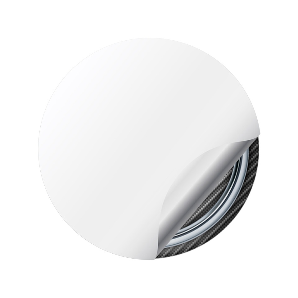 Buick Silicone Stickers Wheel Center Cap Carbon with Multicolour Logo ...