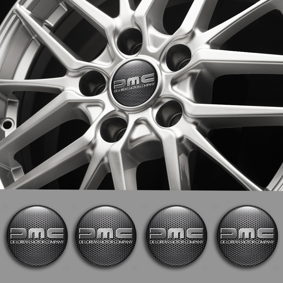 DMC Emblem for Center Wheel Caps Dark Mesh Metallic Edition | Wheel ...