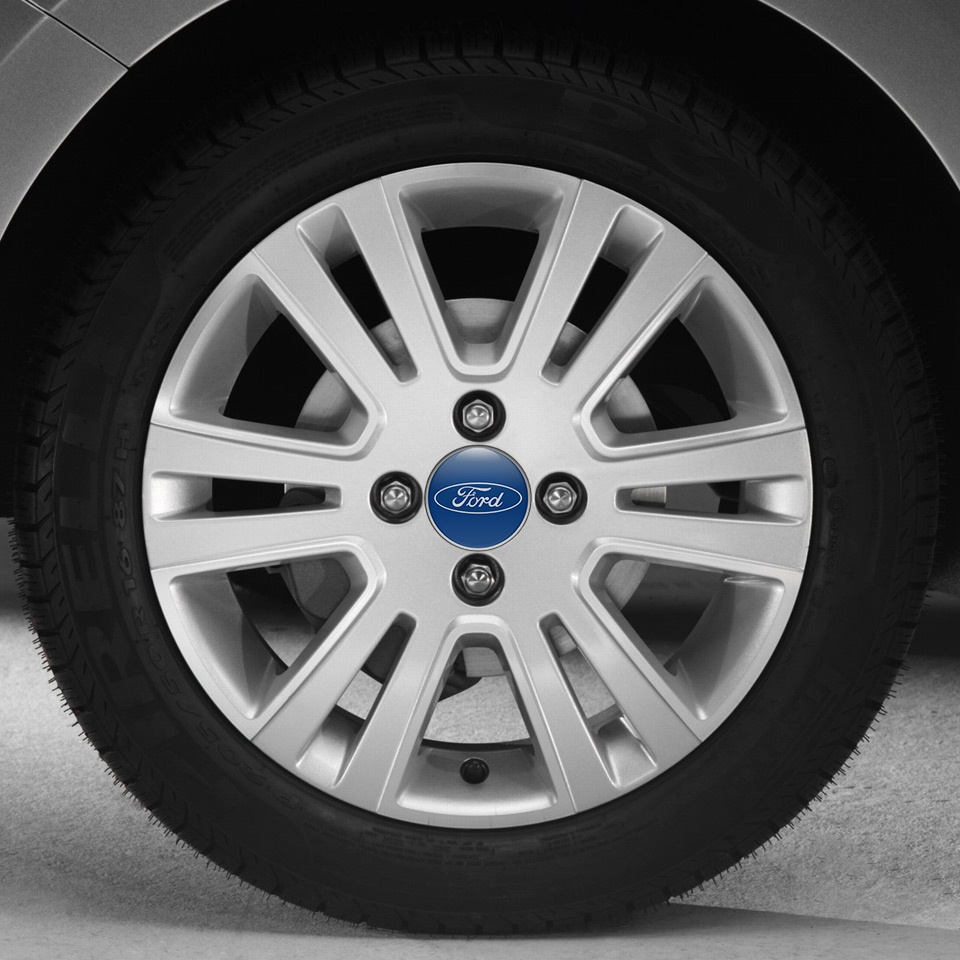 Ford Wheel Center Caps Emblem Classic Style | Wheel Emblems | Stickers ...