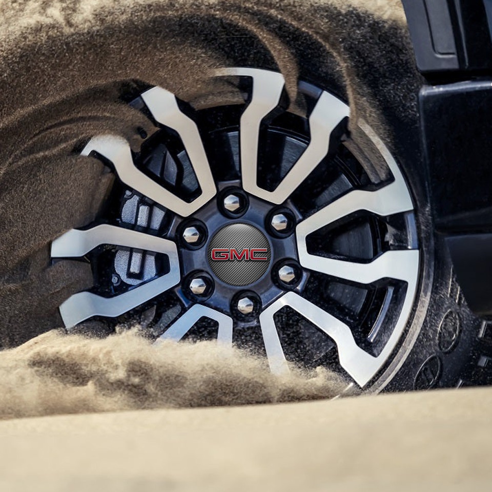 GMC Sticker Wheel Center Hub Cap Performance Style | Wheel Emblems ...