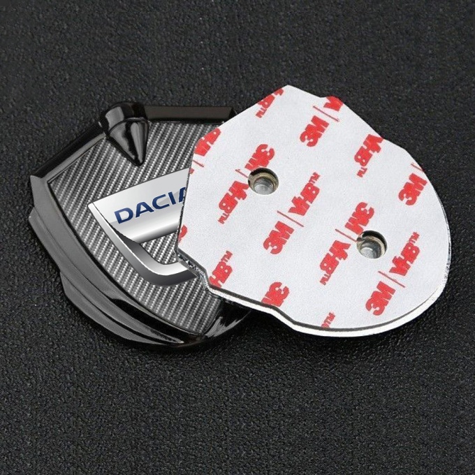 Dacia Emblem Car Badge Graphite Light Carbon Classic Logo Edition ...