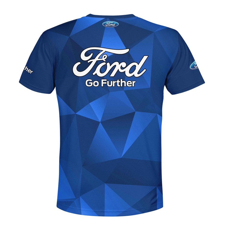 Ford T-shirt Go Further Blue | T-shirts | Clothes | X-Sticker