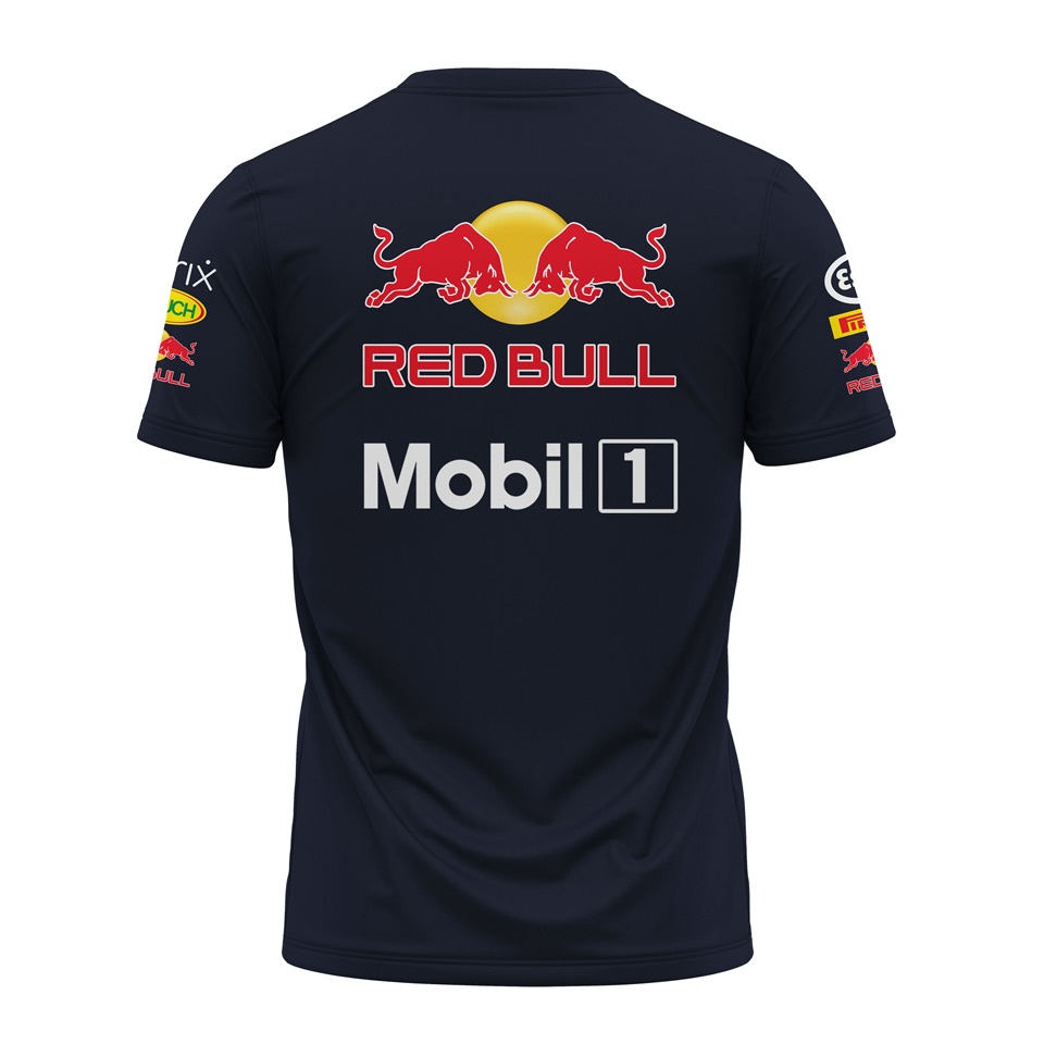 Red Bull Racing T-shirt Pirelli Navy Blue | T-shirts | Clothes | X-Sticker