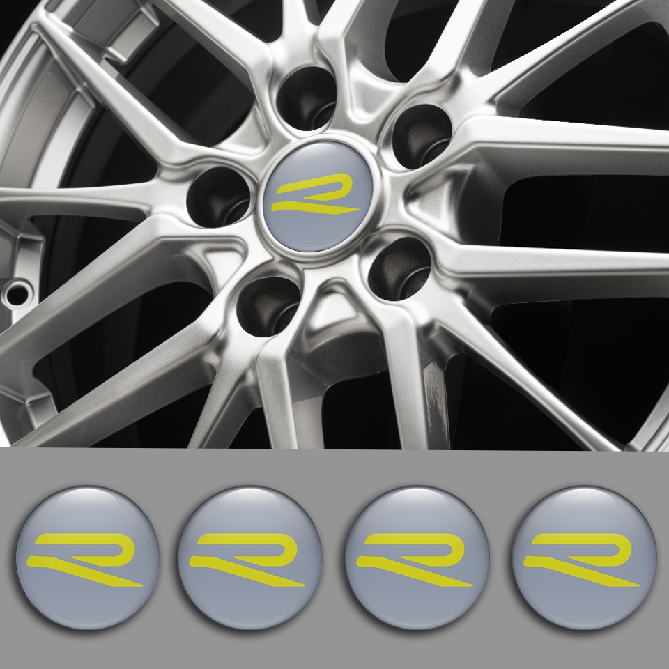 VW Center Cap Emblems R Line Special Edition | Wheel Emblems | Stickers ...