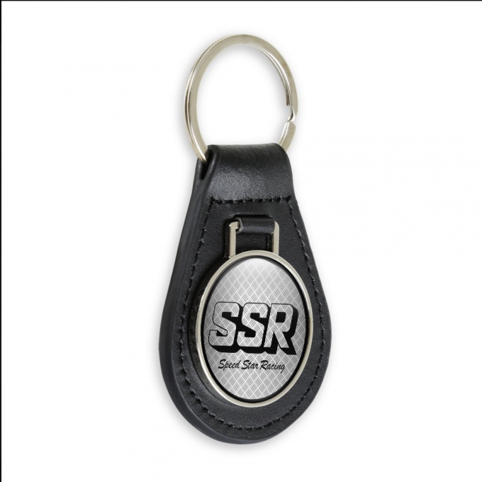 SSR Keychain Leather Silver Grill Black Edition | Keychains ...