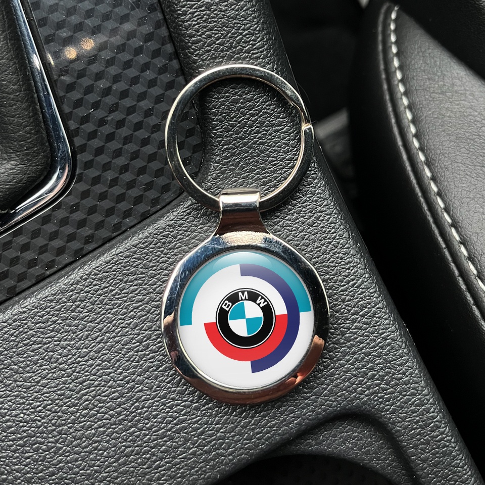 BMW Alpina Keychain Metal White Color Logo Edition | Keychains ...
