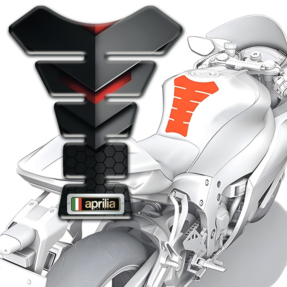 Aprilia Tank Pad Motorbike High End Model | Tank Protectors | Stickers ...