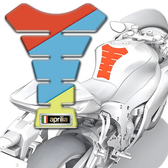Aprilia Tank Protector Fresh Colors Design | Tank Protectors | Stickers ...