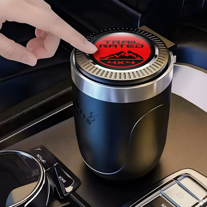 Jeep Ashtray Car Accessory Rerd Logo Motif | Ashtray | Accessories | X ...