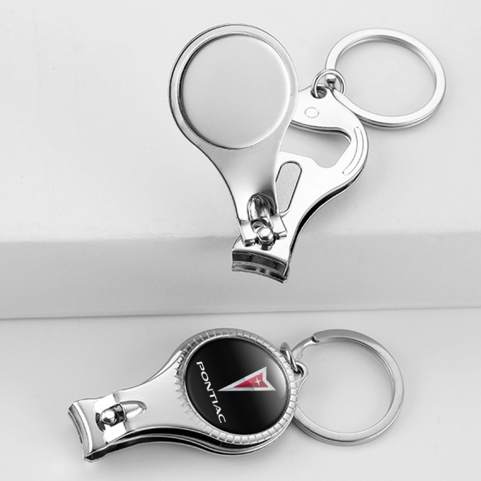 Pontiac Key Holder Nail Clipper Classic Black Grey Red Triangle Edition ...