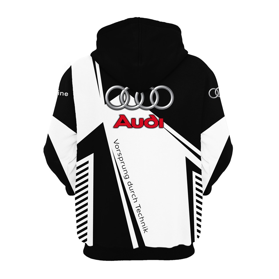 Audi S Line Hoodie Black White Red Composition | Sweatshirts | Clothes ...
