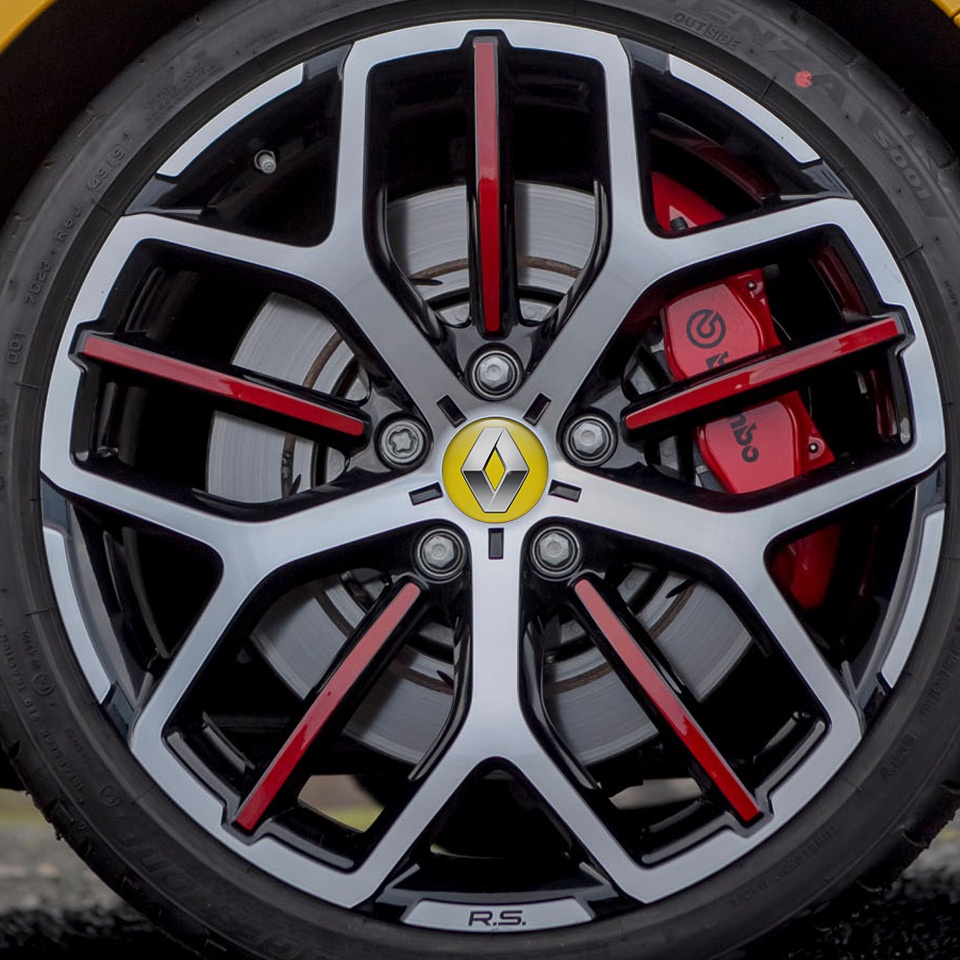 Renault Sticker Wheel Center Hub Cap 3D Logo Printing | Wheel Emblems ...