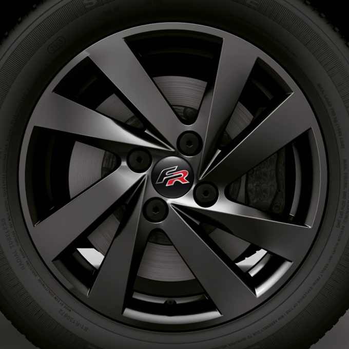 Seat FR Wheel Center Caps Emblem Sport Team | Wheel Emblems | Stickers ...