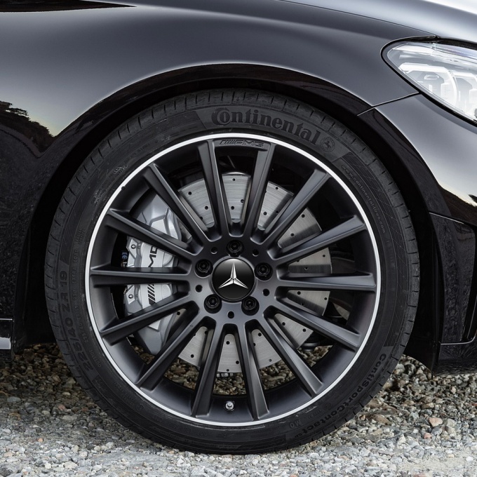 Mercedes Wheel Center Caps Emblem Retro Style | Wheel Emblems ...