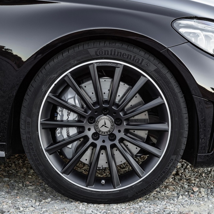 Mercedes Benz Sticker Wheel Center Hub Cap Universally Logo | Wheel ...