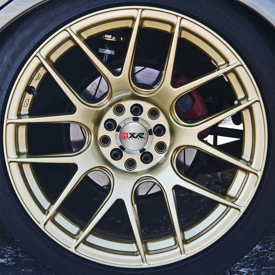 XXR Sticker Wheel Center Hub Cap Metallic Effect | Wheel Emblems ...